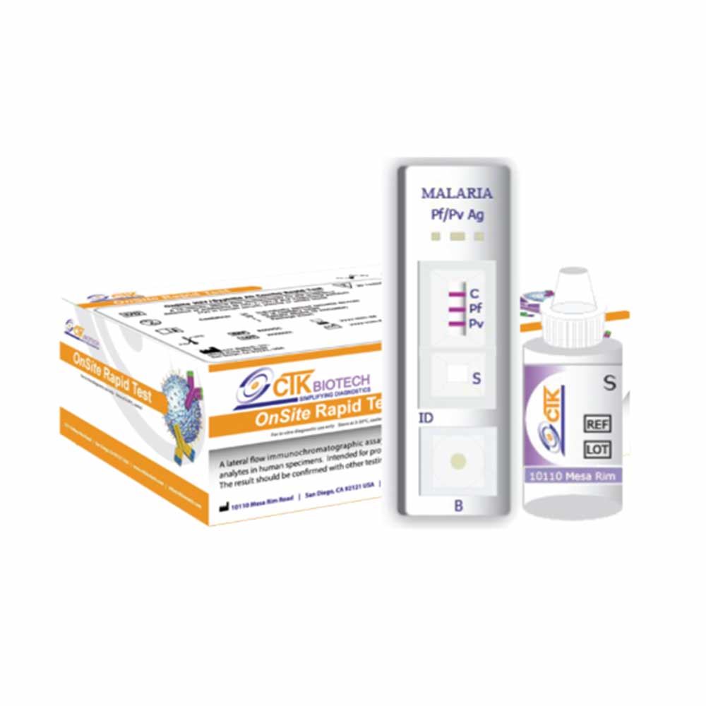 Malaria Ag Rapid Test Control Kit - Triogen Life